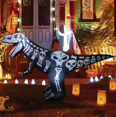 7.8 FT Long Halloween Inflatable Skeleton Dinosaur – GOOSH